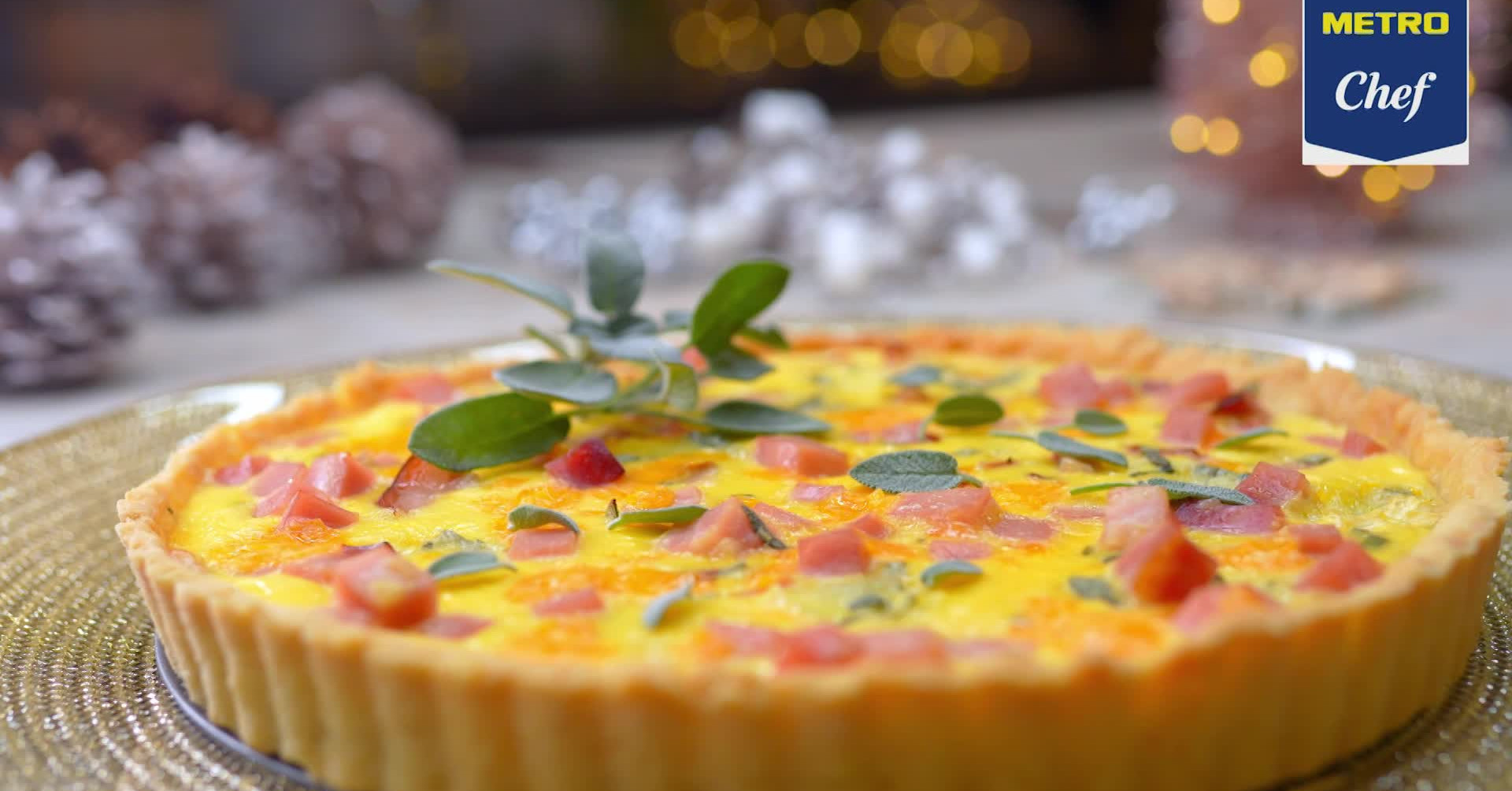 Karácsonyi quiche | egy.hu